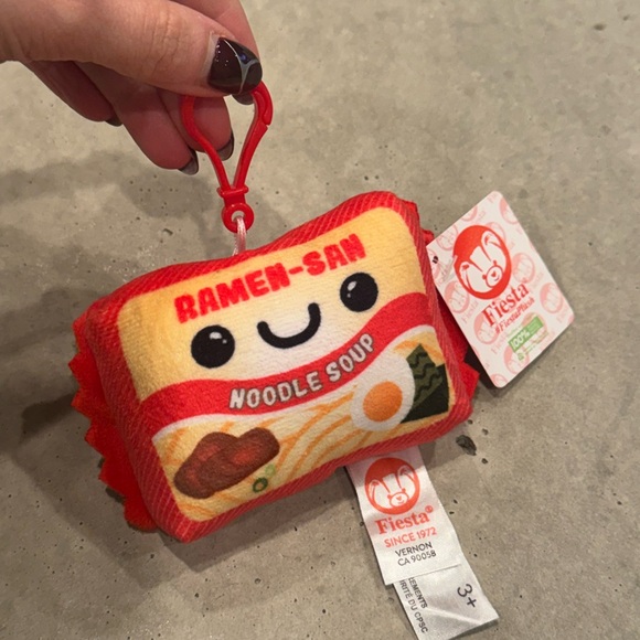 Accessories | Nwt Ramensan Noodle Soup Plush Keychain | Poshmark